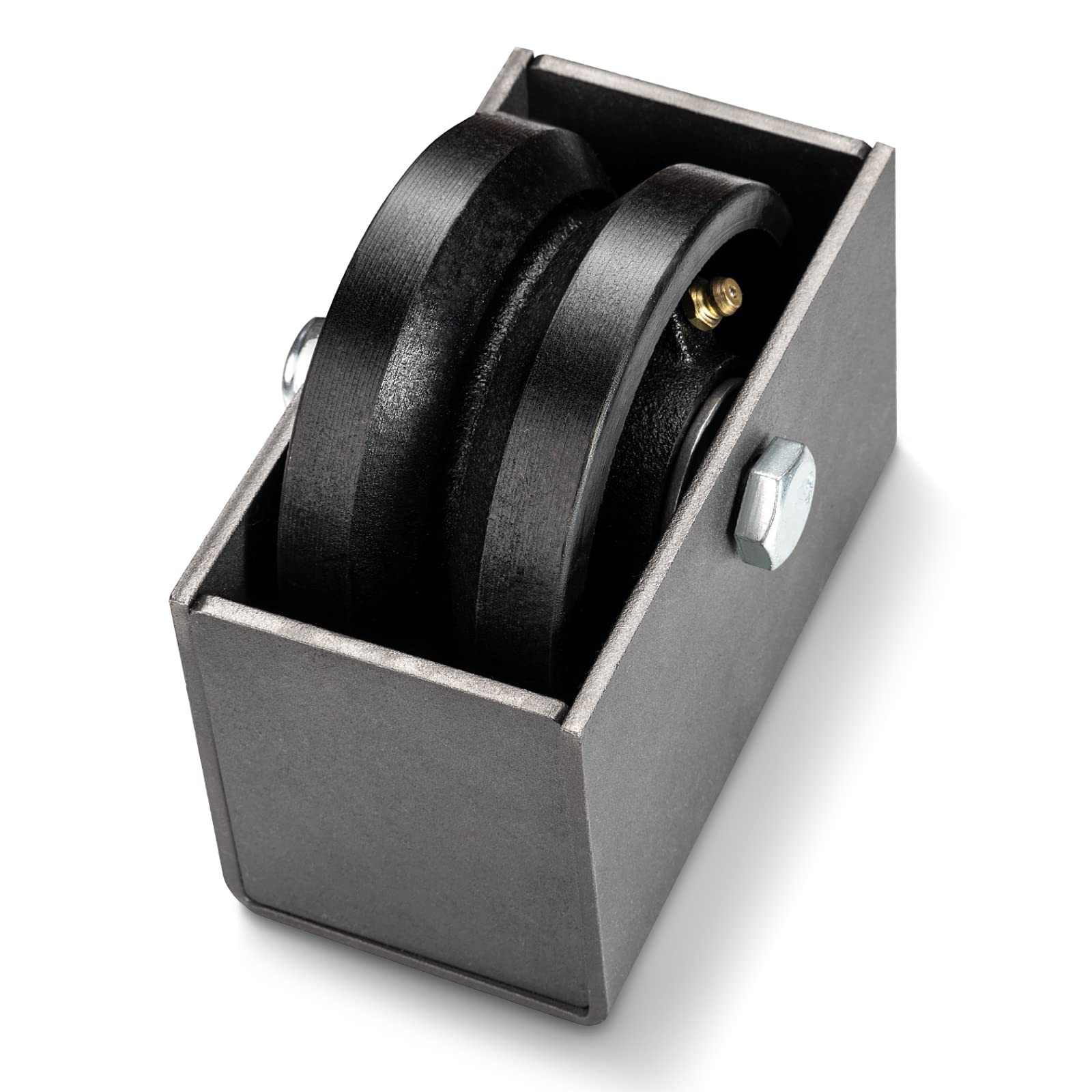 Mua NINOSO 4"x 2" V-Groove Wheel with Box - cast Iron Wheel,Capacity up ...