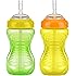 Amazon.com : Nuby 2-Pack No-Spill Cup with Flex Straw, 10 Ounce, Colors May Vary : Sippy Cups : Baby