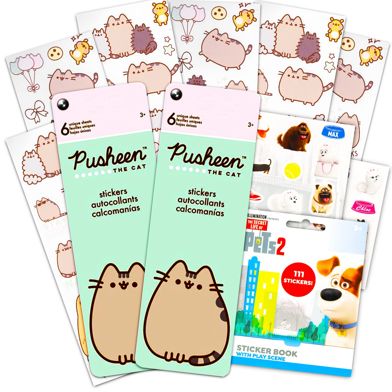 Mua Sticker Bundle Pusheen Party Favors - 100+ Pusheen Sticker Pack ...