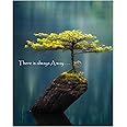 Amazon.com: There Is Always A Way Inspirational Quotes Wall Art Print ...