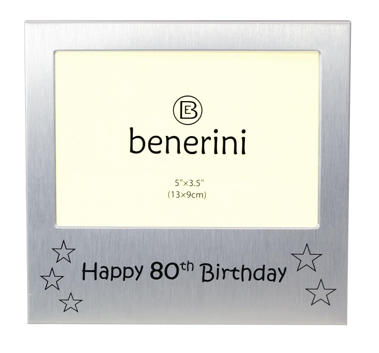 Amazon.com - benerini Happy 80th Birthday - Photo Frame Gift - Photo ...