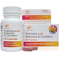 Amazon.com: vH essentials Probiotics with Prebiotics and Cranberry ...