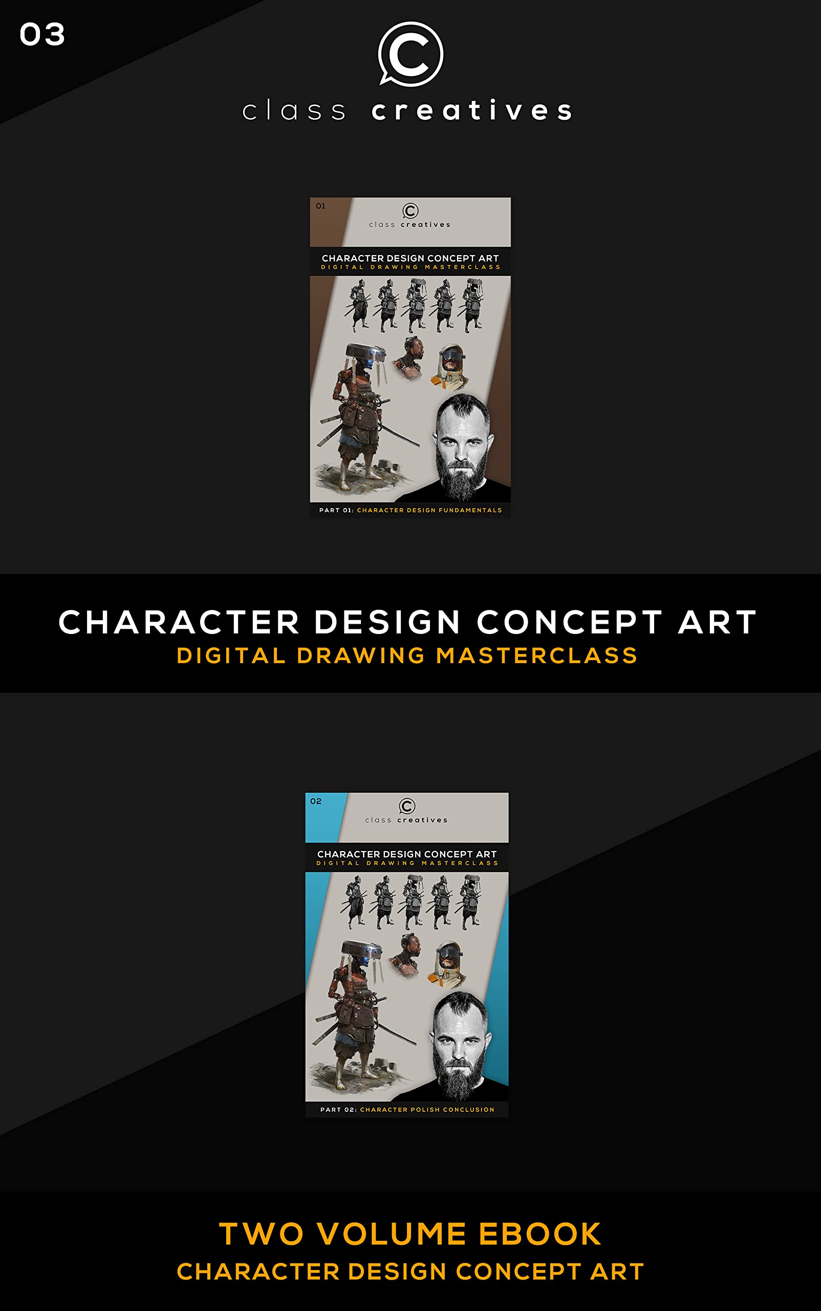 Mua Character Design Concept Art Masterclass | Volumes 1-2 (English ...