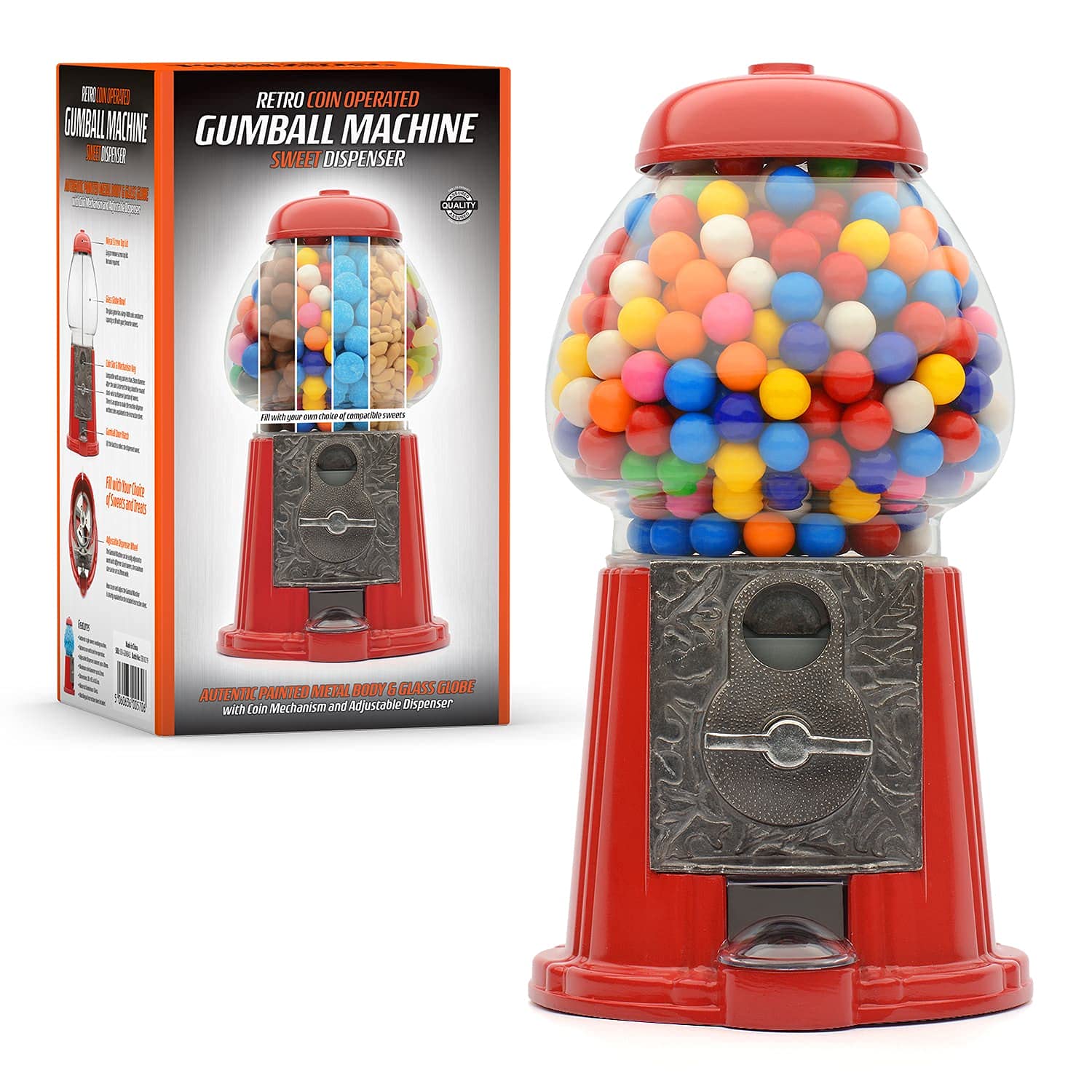 Mua CKB LTD Retro Coin Operated Chewing Gum Machine Candy Dispenser ...
