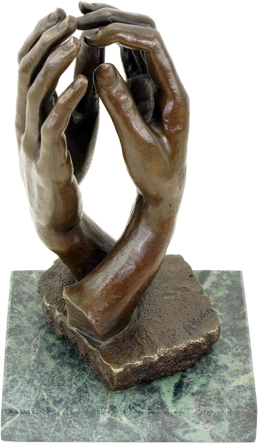 Decorazioni per interni Scultura in bronzo Il bacio di Rodin amanti ...