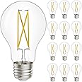 Sunco 12 Pack LED Light Bulbs A15, 7W=60W, 3000K Warm White, 800 LM ...