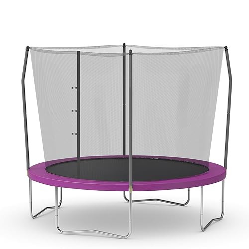 Skywalker Trampolines 10 -Foot Round Trampoline and Enclosure with ...