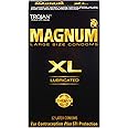 Amazon.com: Trojan Magnum XL Large Size Lubricated Condoms - 12 Count ...