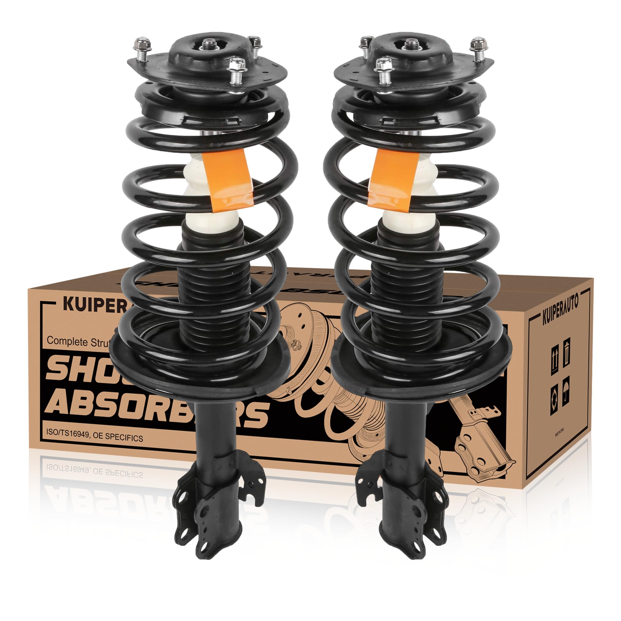 KUIPERAUTO Front Left and Right Struts Shocks Absorbers Compatible for ...