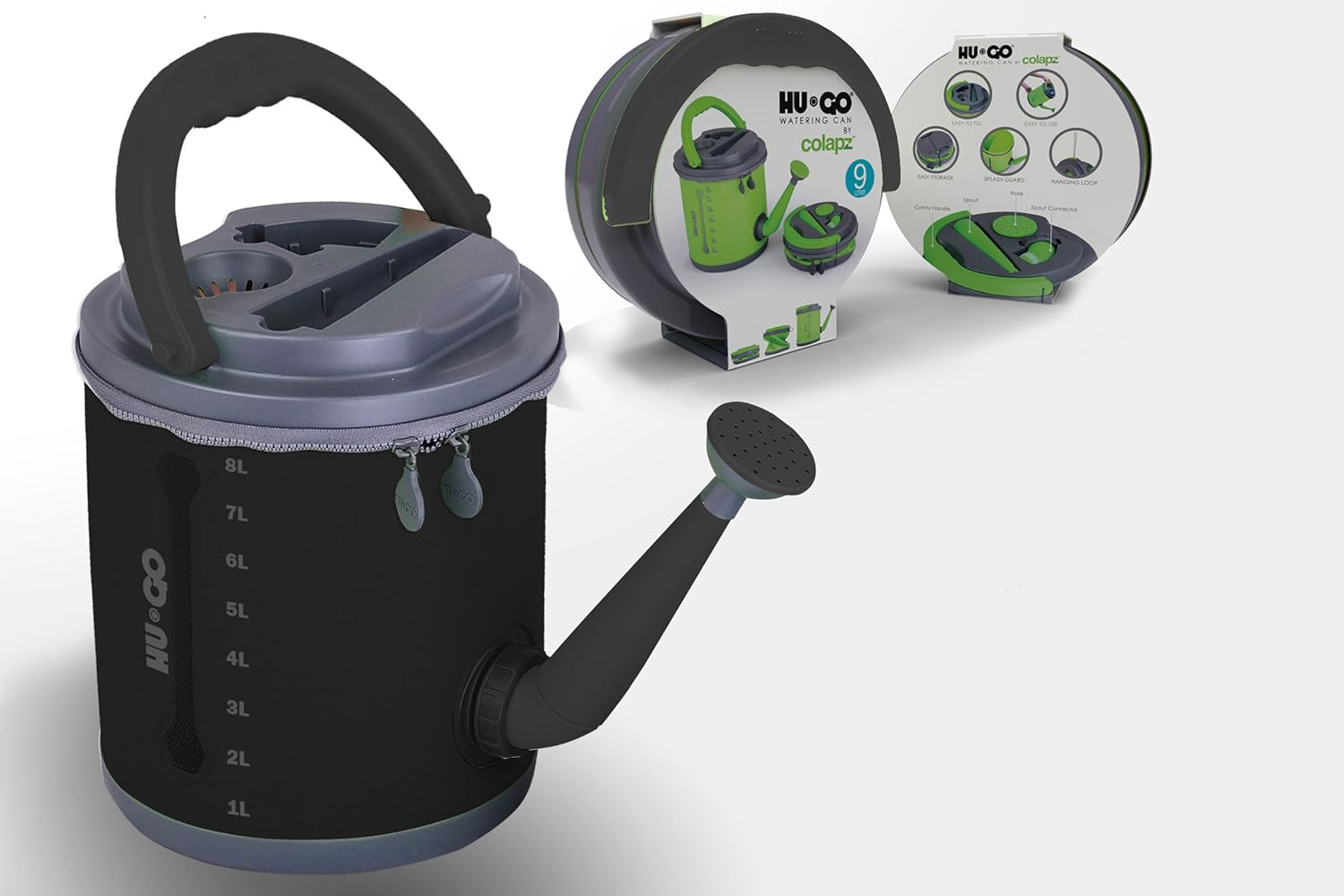 Collapsible Watering Can - Black: Amazon.co.uk: Garden & Outdoors