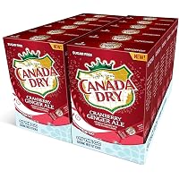Amazon.com : gse Canada Dry Drink Mix Packets, Sugar Free, Ginger Ale ...