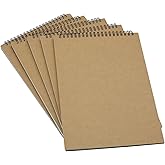 Amazon.com: 5 Pcs 16K Sketchbook, Spiral Sketch Pads, 30 Sheets (60 Pages) 120 Gsm Thicken Paper ...