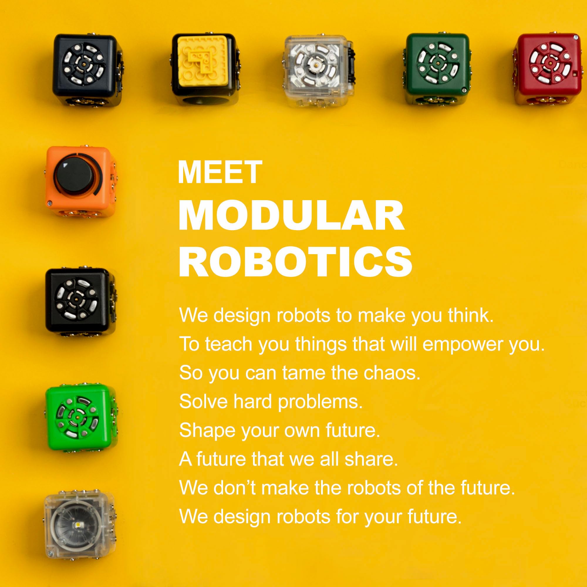 Mua Modular Robotics Robot Blocks with 5 Robot Cubes - Discovery Set for Home Robotics Kit ...