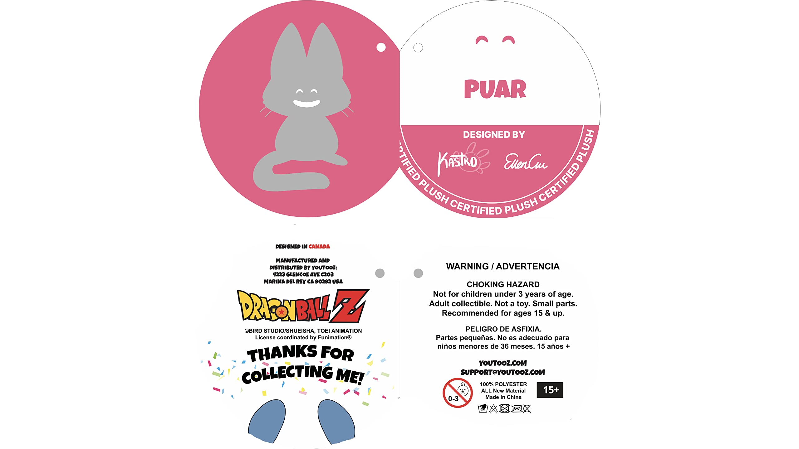 Mua YouTooz Dragon Ball Puar Plush 9", Puar Plushie, Collectible Puar ...