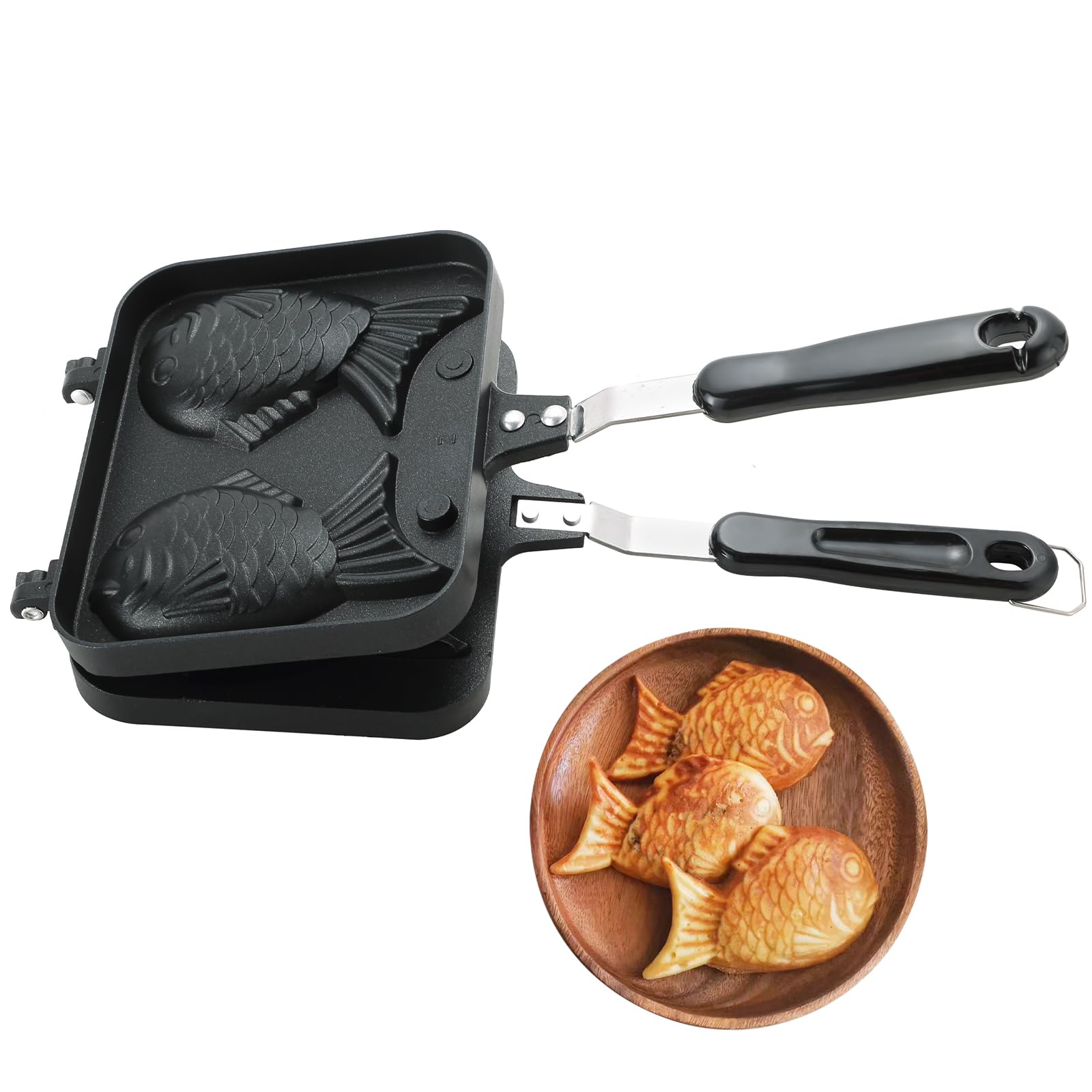 Mua MAOPINER Taiyaki Fish Shape Cake Pan Waffle Cake Maker Pan Fish ...