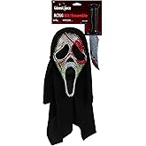 Amazon.com: Spirit Halloween Ghost Face ® Bling Full Mask and Bowie ...