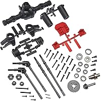 Amazon.com: Axial AX31438 AR44 High-Pinion Front Axle or Rear Locked ...