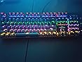 Amazon.com: Mechanical Gaming Keyboard,Backlit Wired RGB Gaming ...