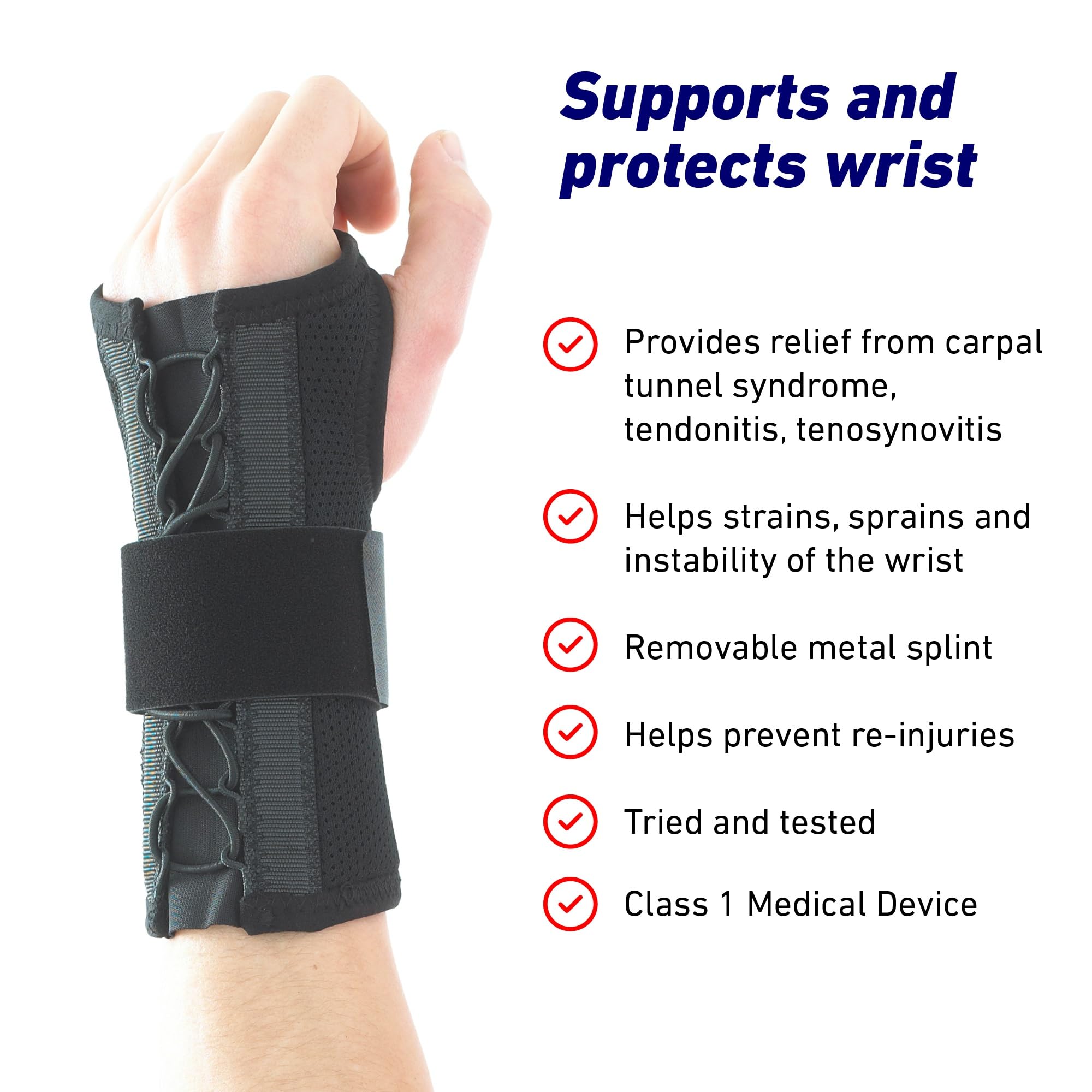Mua Neo G Easy-Fit Wrist Brace for Carpal Tunnel – Hand Splints for ...