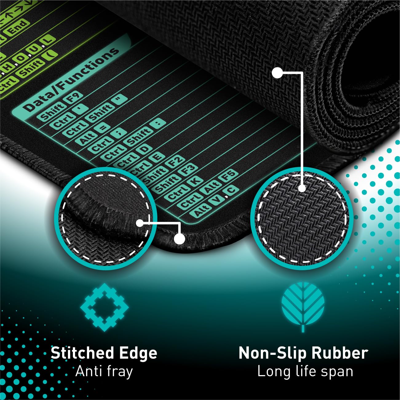 Mua Excel Shortcut Keys Mouse Pad - Extended Large XXL Cheat Sheet ...