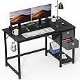 Amazon.com: SMUG 47 Inch Computer Desk, Small Office Desk with Storage ...