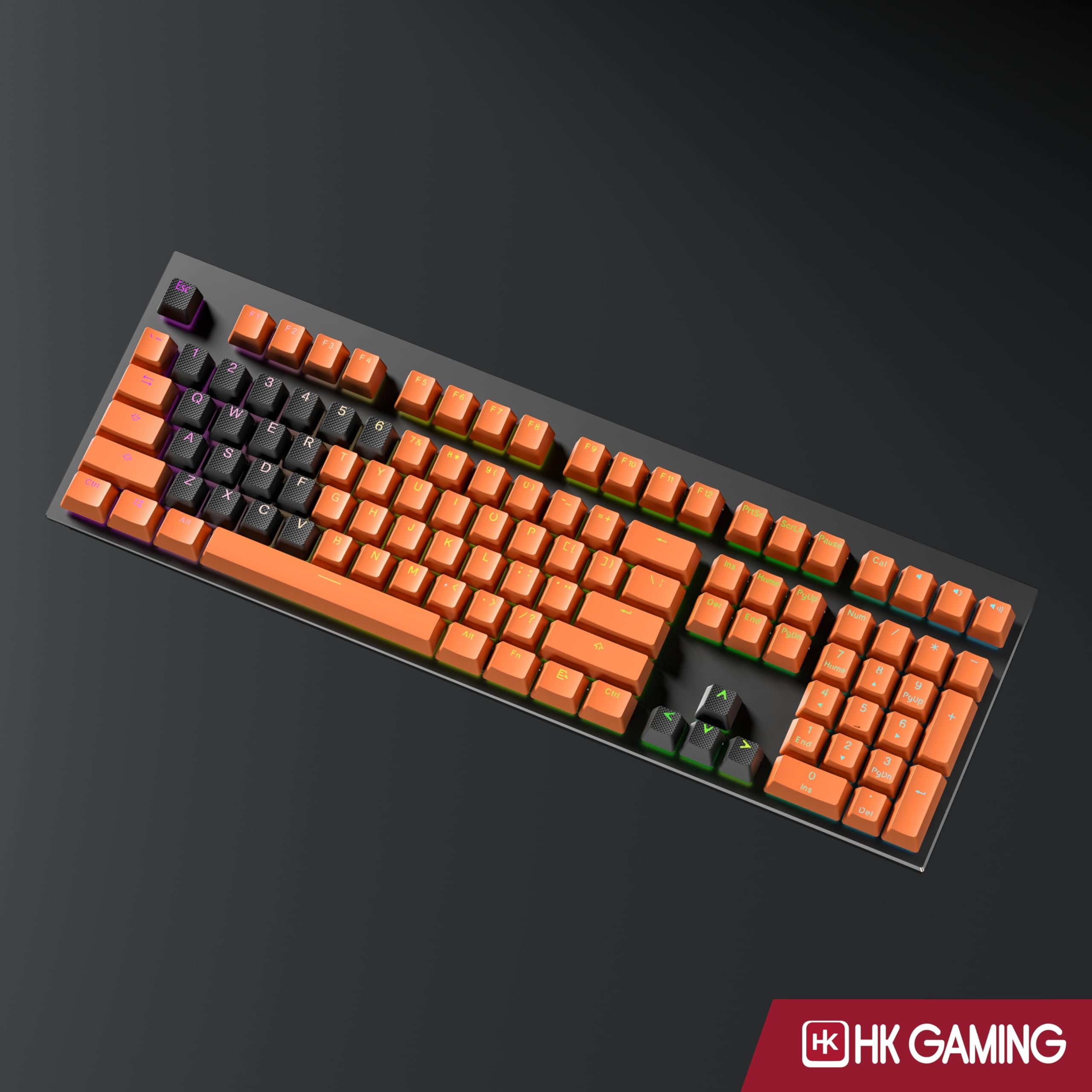 Mua HK GAMING Rubber Backlit Doublesht Keycap Set | OEM Profile for ...