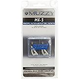 Amazon.com : Muzzy Bowhunting 3 Blade Archery Arrow Broadhead 100 or ...