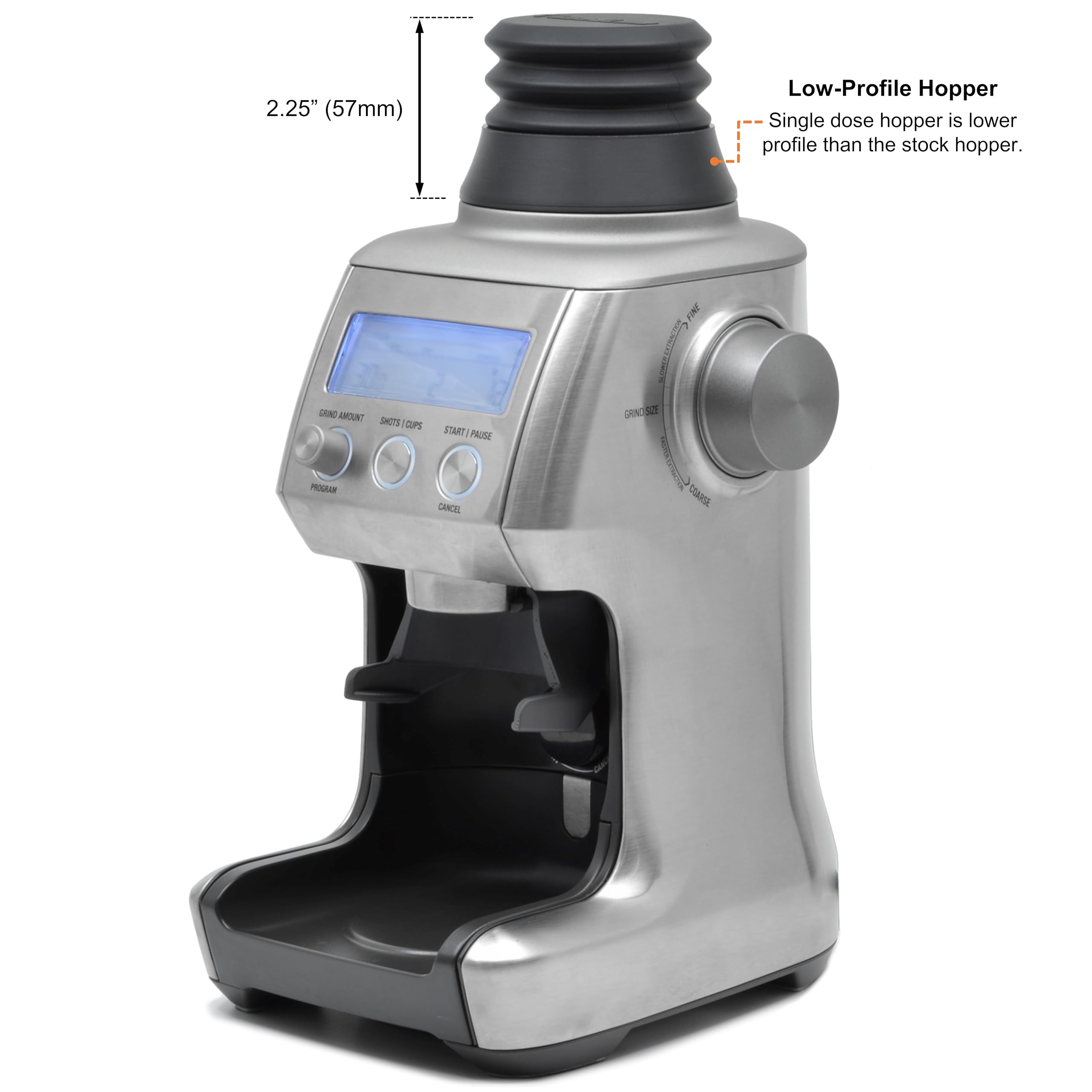 Mua Single Dose Hopper with Silicone Bellows and Anti-Popcorning Weight ...