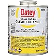 Amazon.com: OATEY Clear PVC Cleaner, Clare Cleaner, Size 32, for Use ...