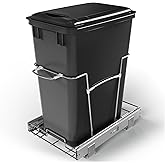 Pull Out Garbage Bin Kitchen,Roll Out Trash Can Under Cabinet,Under ...