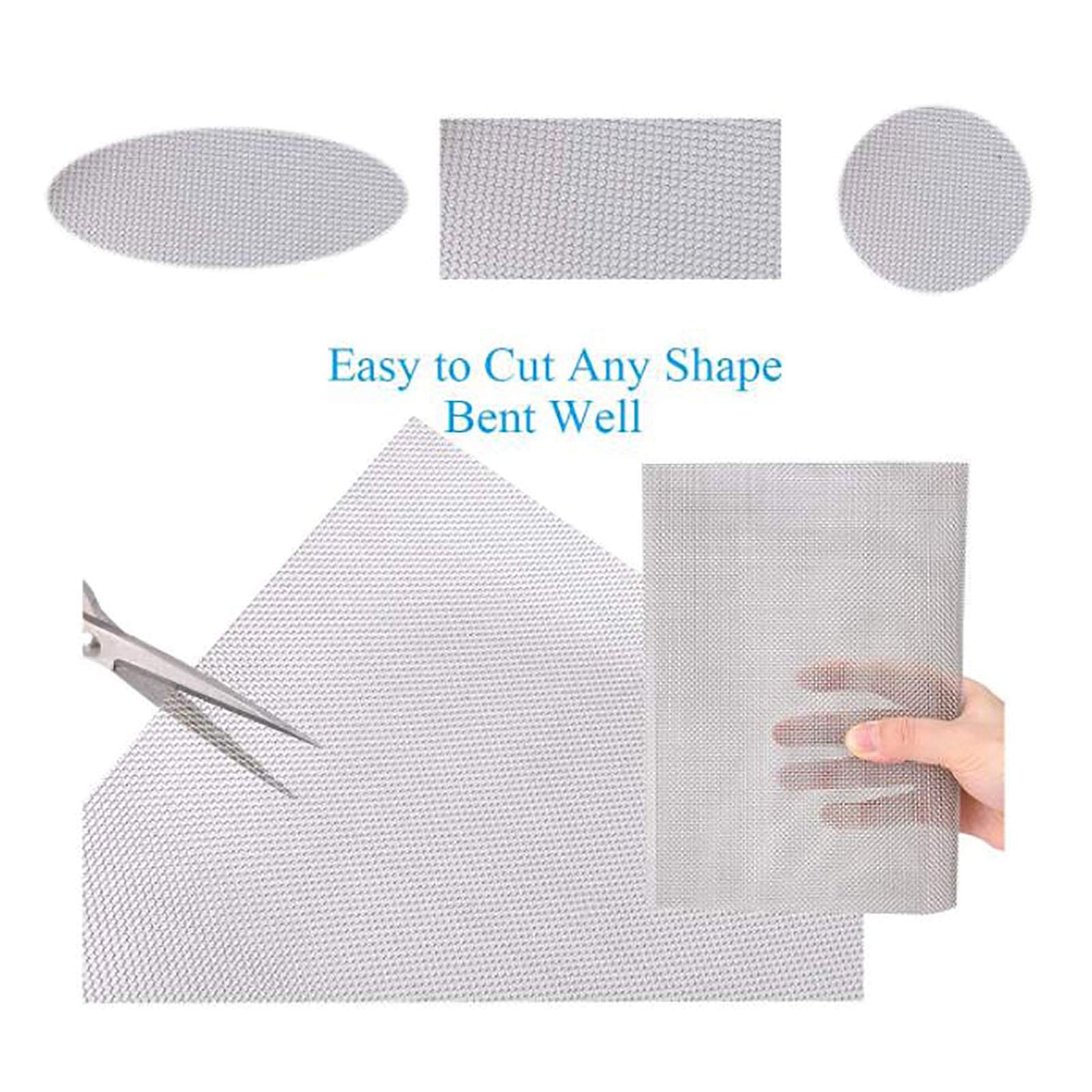 Mua KISKIS 304 Stainless Steel Woven Wire Mesh, Wire Mesh Window Screen ...