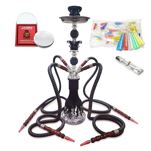 23'' Premium Hookah Set, Hookah Complete Set Hookah Shisha set with ...