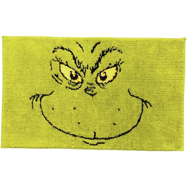 Grinch Christmas Shower Curtain Franco Collectibles Dr. Seuss The ...