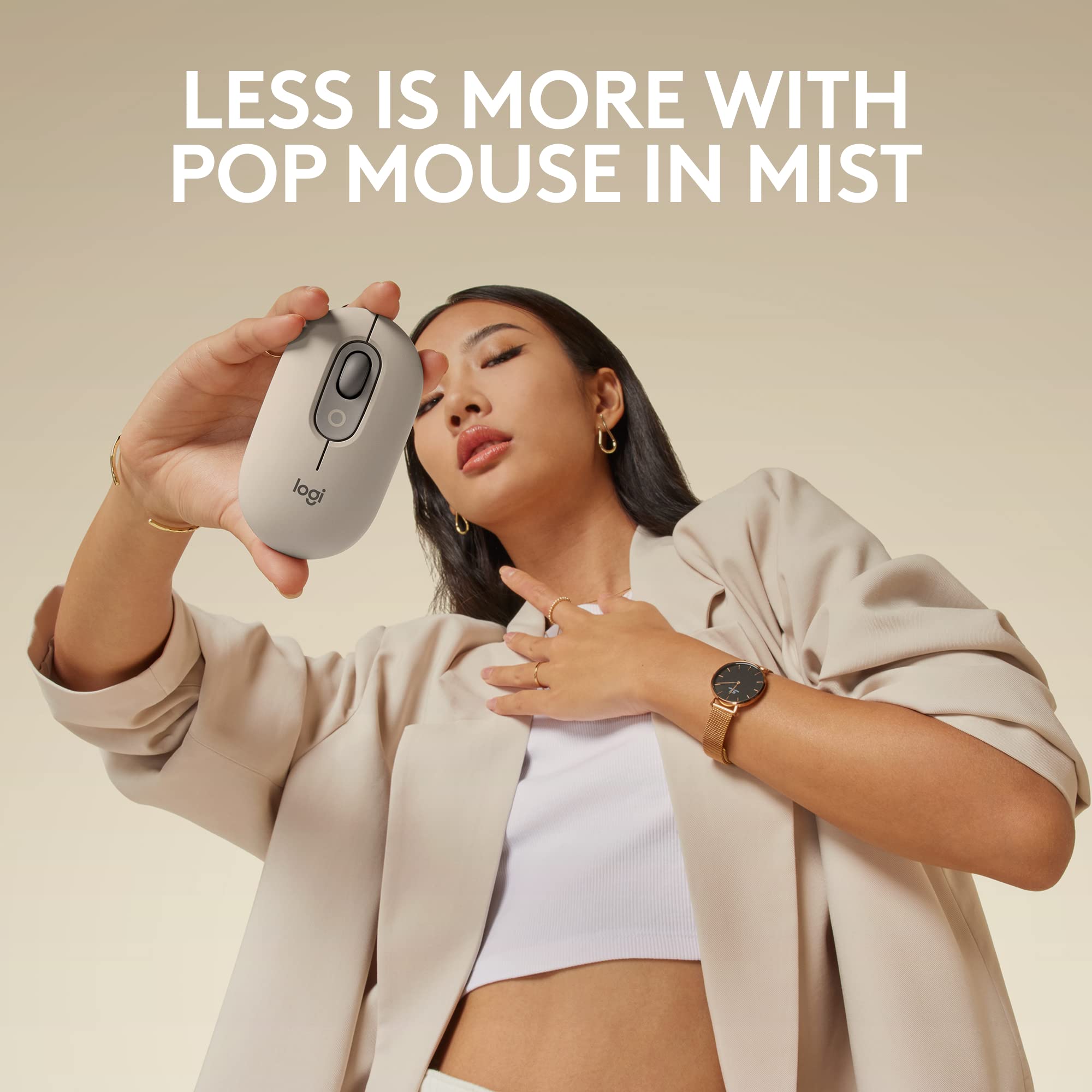 Mua Logitech POP Mouse, Wireless Mouse with Customizable Emojis ...