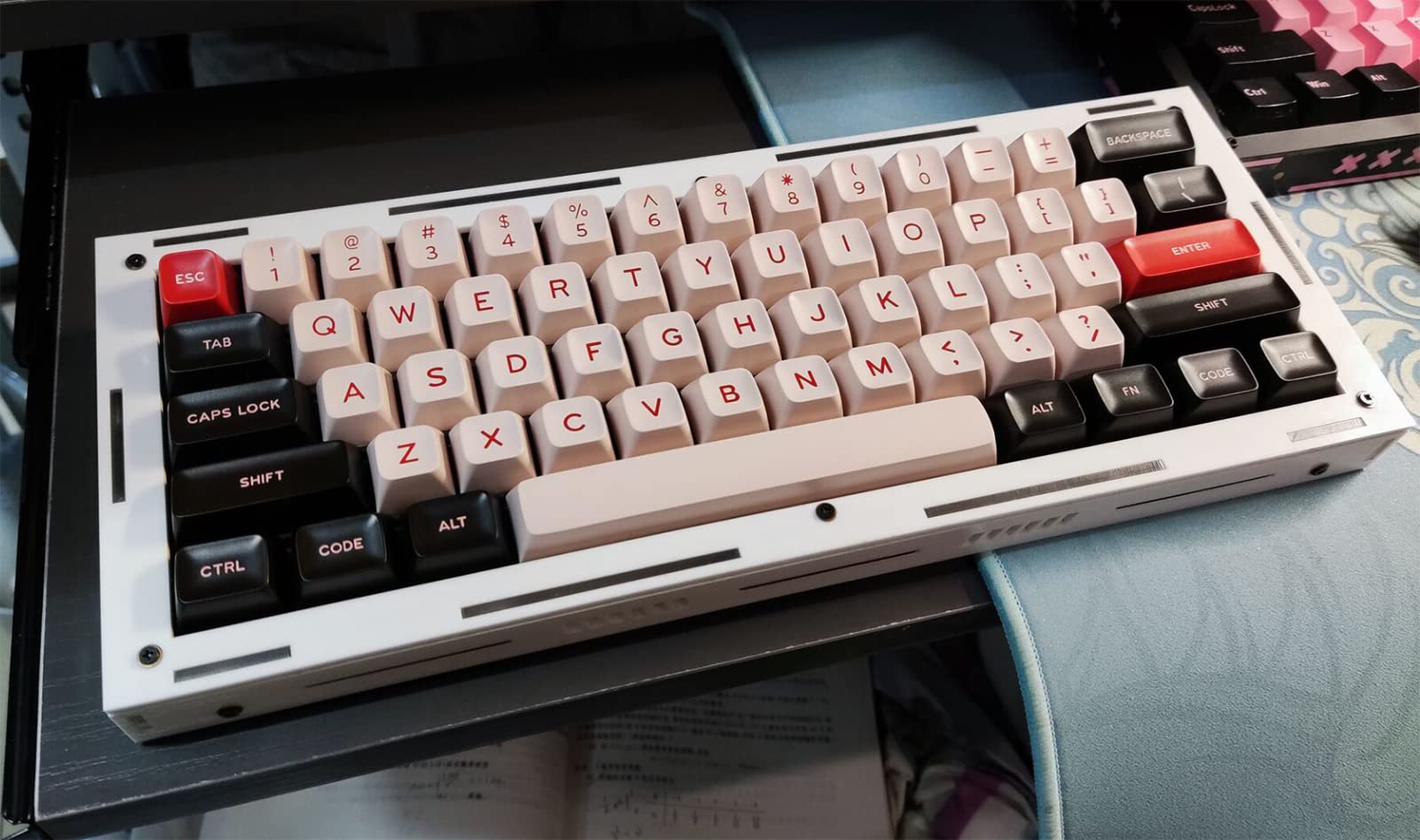 Mua Terukir Wunzkii Keycaps 171 Keys Flamingo Custom Keycaps Doubleshot ...