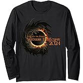 Amazon.com: 2024 Total Solar Eclipse Shirt April 8 Embrace the Darkness T-Shirt : Clothing ...