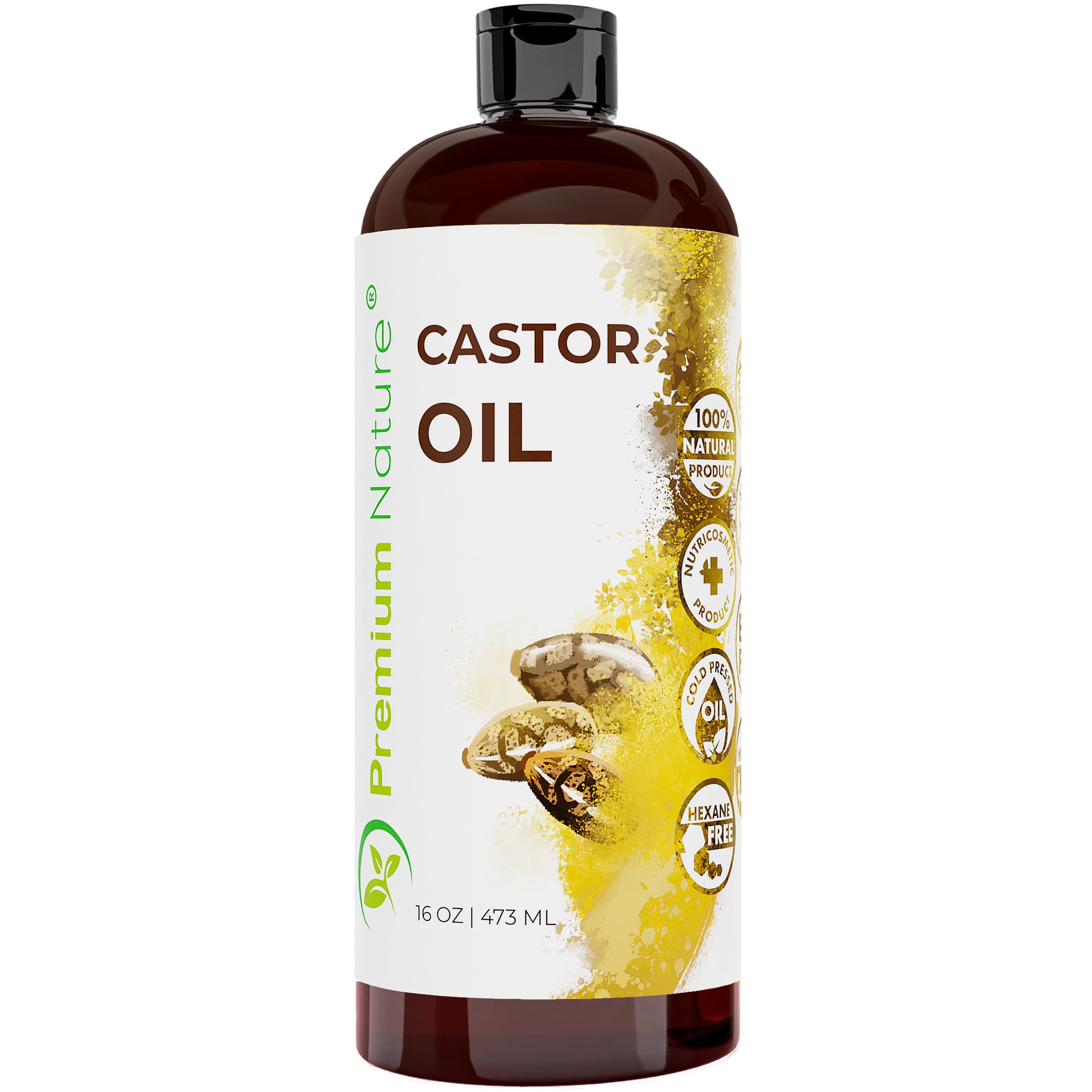Mua Castor Oil Pure Carrier Oil - Cold Pressed Castor Oil for Essential ...