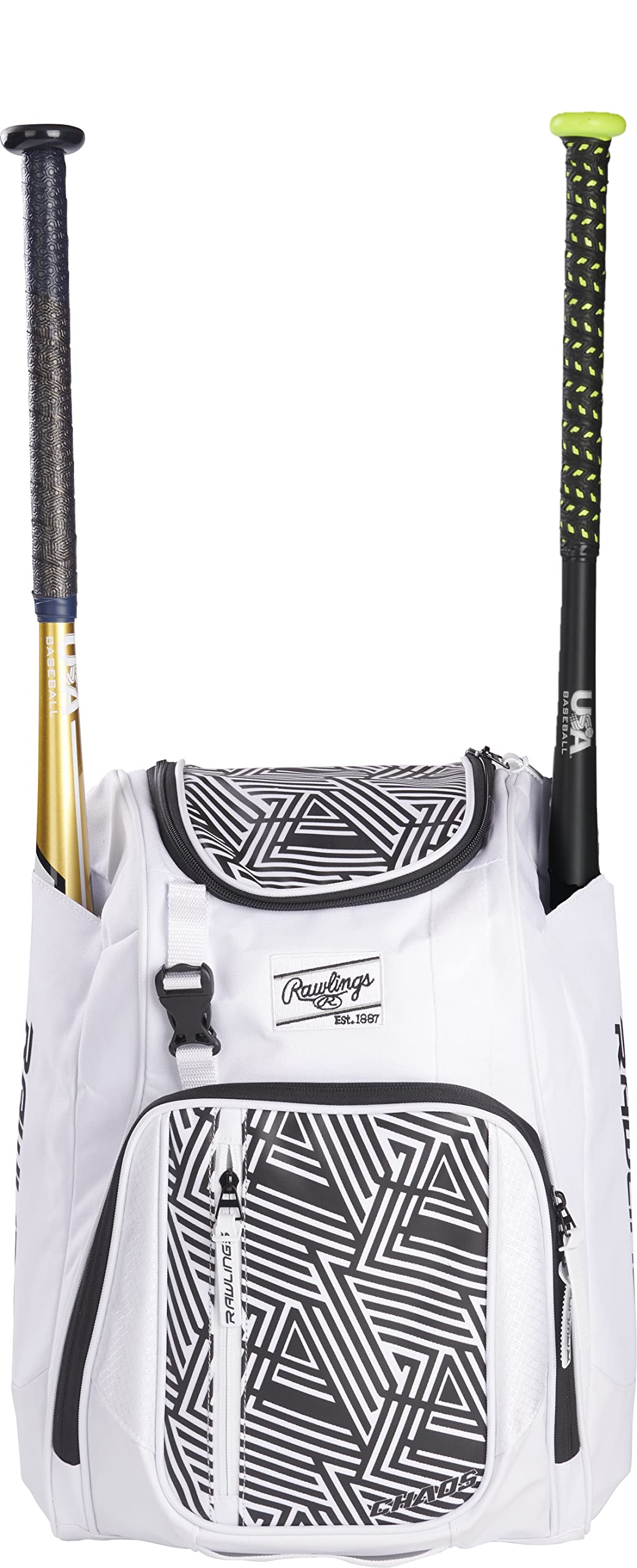 Rawlings | CHAOS Backpack Bag Series | Youth Baseball & Fastpitch ...