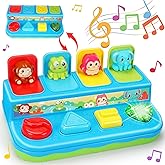 Amazon.com: WALA - Interactive Pop Up Animals Toy for Toddlers, with ...