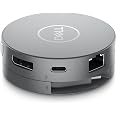 Amazon.com: Dell DA310 Wired USB 3.2 Gen 2 (3.1 Gen 2) Type-C Silver ...