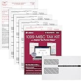 Amazon.com : Adams 2024 1099 NEC Kit for 12 Recipients, 4 Part Laser 1099 Forms, 3 1096 Forms ...