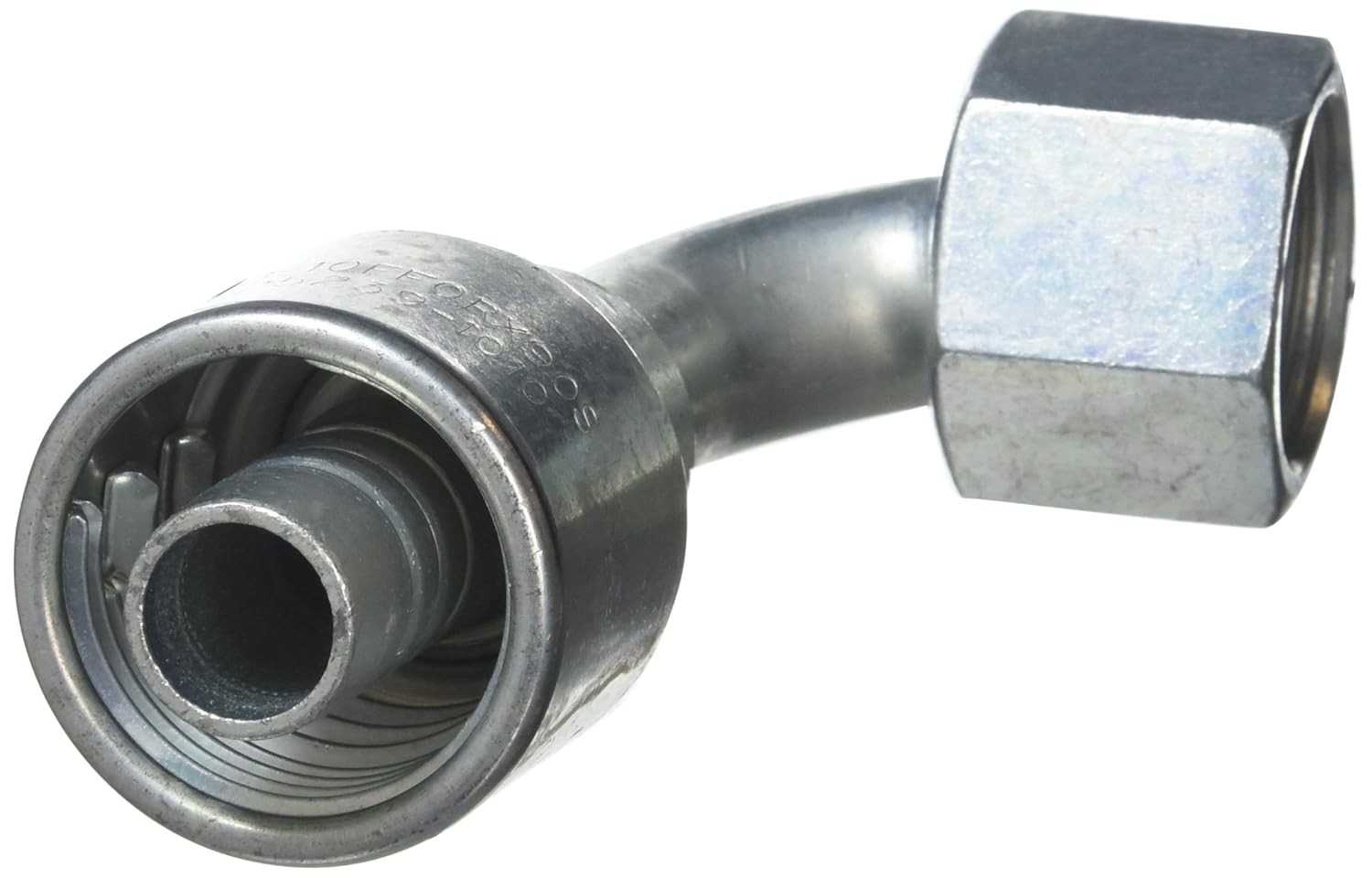 Gates Fluid Power 7104-2454-5 10G10FFORX90S Megacrimp Sae Flat Face O ...