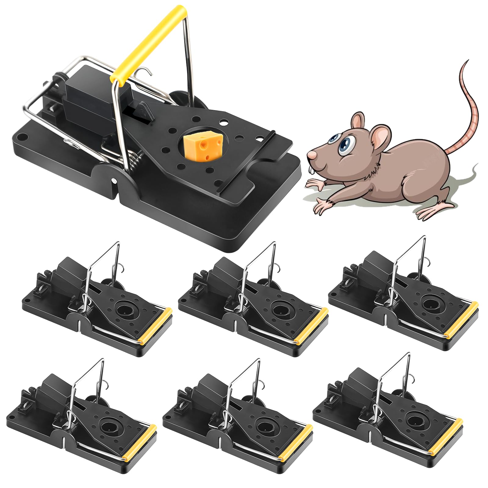 Mua Mouse Traps 6 Pack, Small Quick Effectively Mouse Traps Indoor for ...