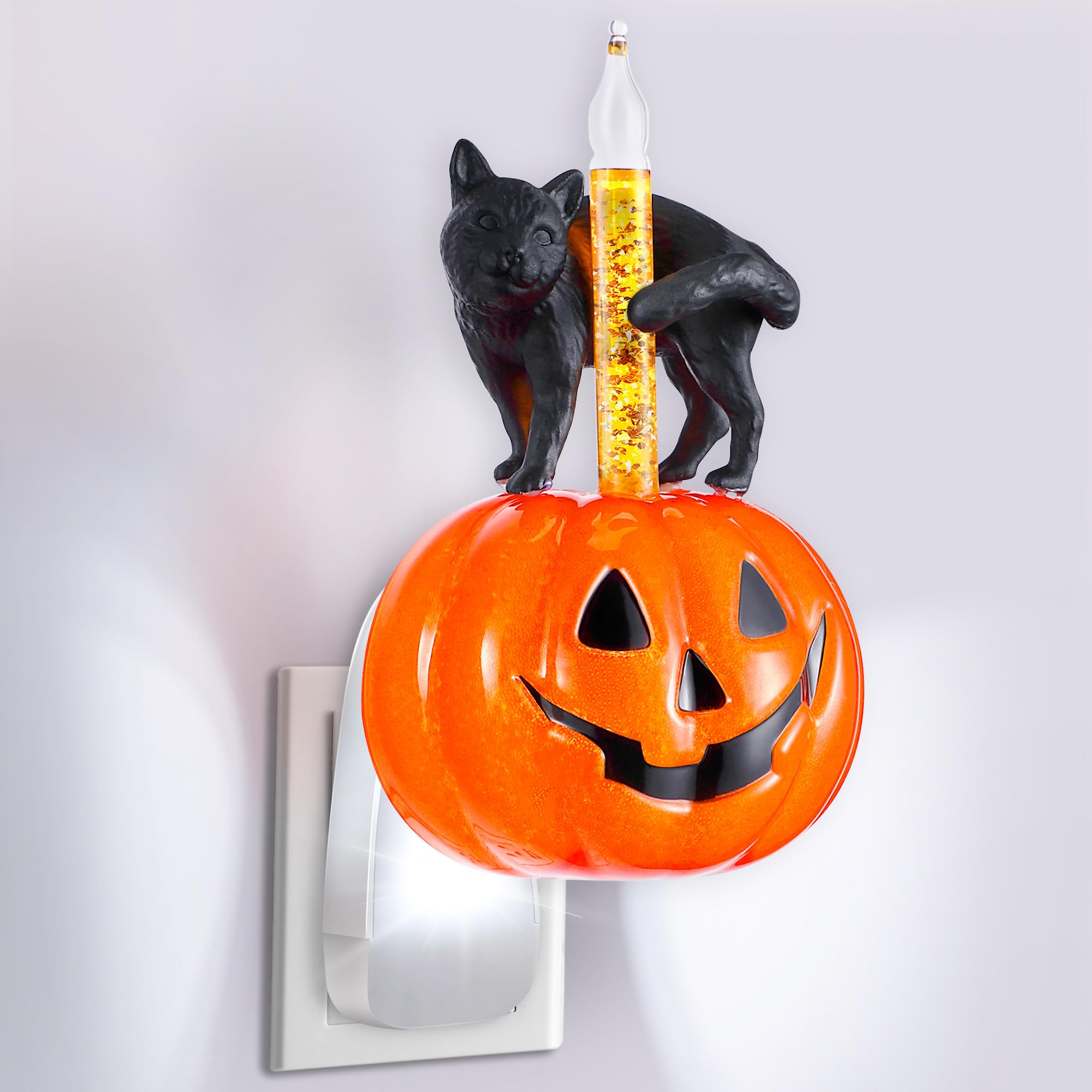 Hohean Wall Fragrance Plug in with Night Light, Compatible with Bath ...