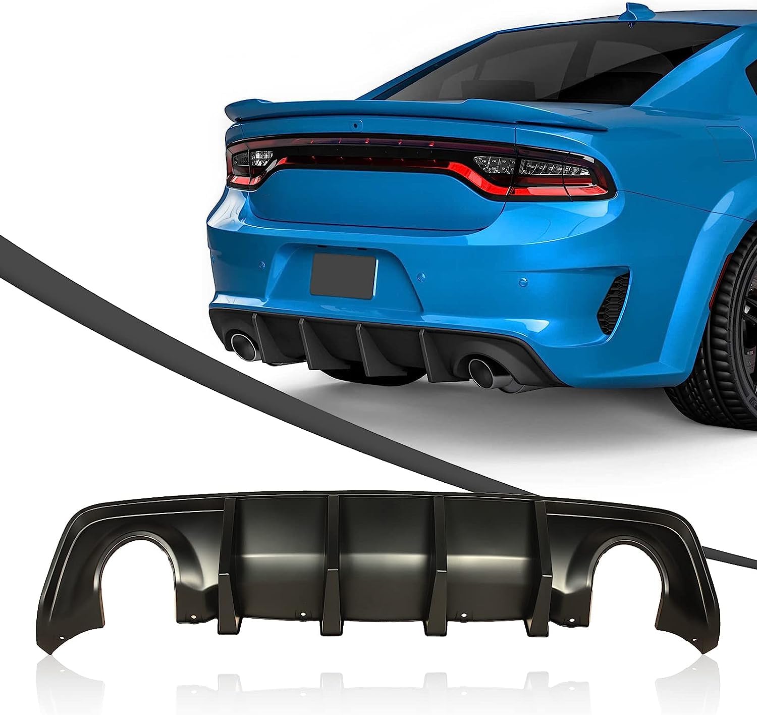 Mua Rear Diffuser Compatible with 2020-2024 Dodge Charger Widebody Rear ...