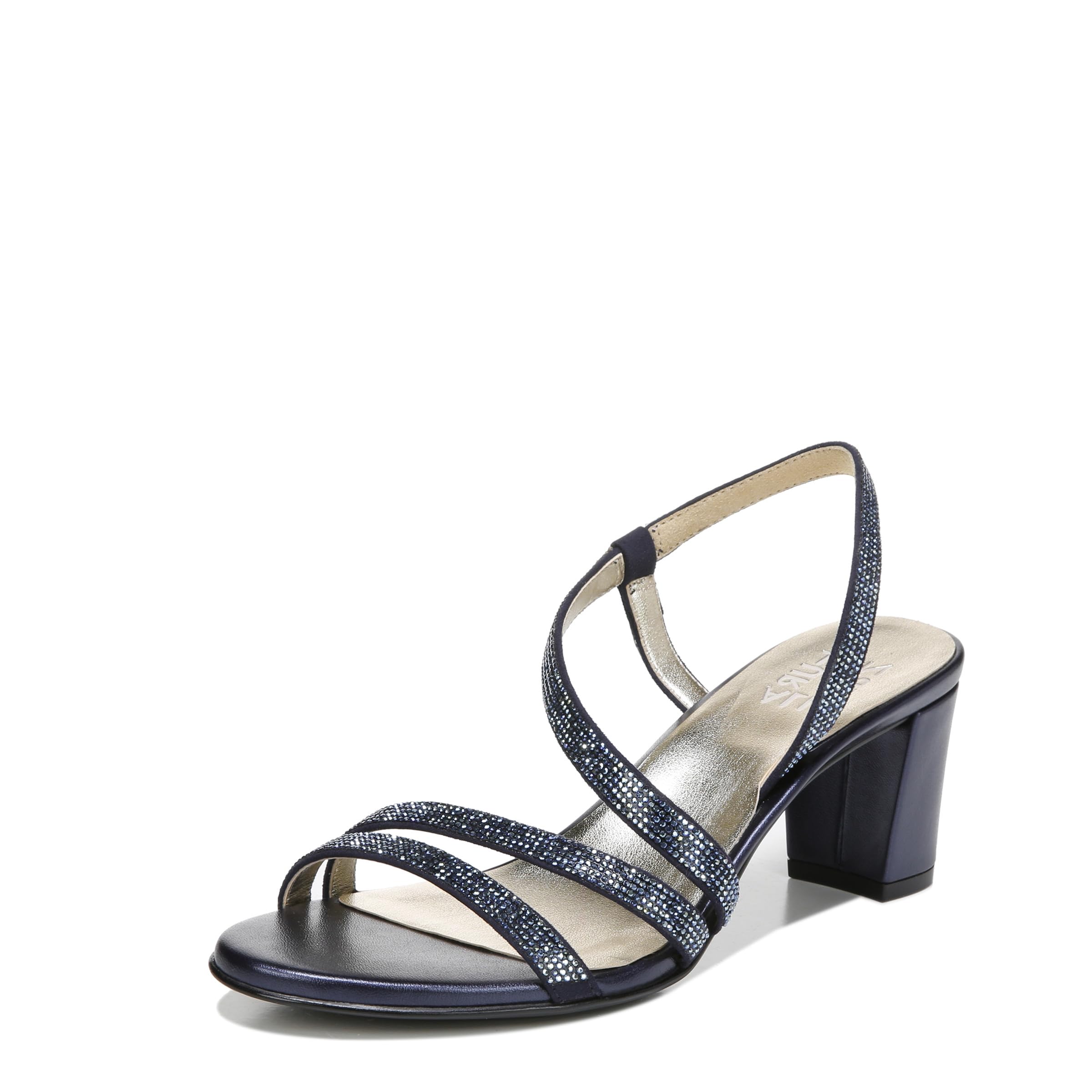 Naturalizer Womens Vanessa2 Rhinestone Embellished Strappy Heeled ...