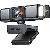 Amazon.com: GUSGU G910 2K Quad HD Webcam for PC, with Microphone ...