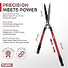 TABOR TOOLS B212A Telescopic Hedge Shears with Wavy Blade and ...