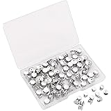 Amazon.com: SUBANG 40 Pieces Metal Pin Backs Locking Pin Keepers ...