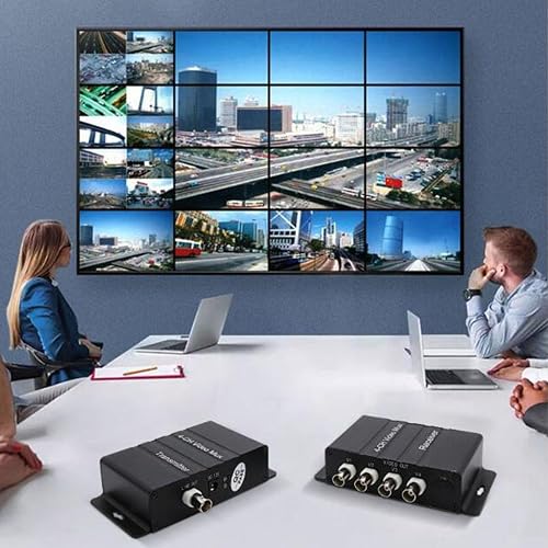 Color Quad System Toughsty™ 4Ch Mini Color Video Quad Splitter ...